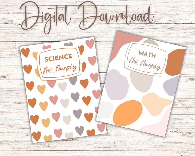 Boho Binder Covers | Teacher Binder Covers | Boho Rainbow Binder Covers ...