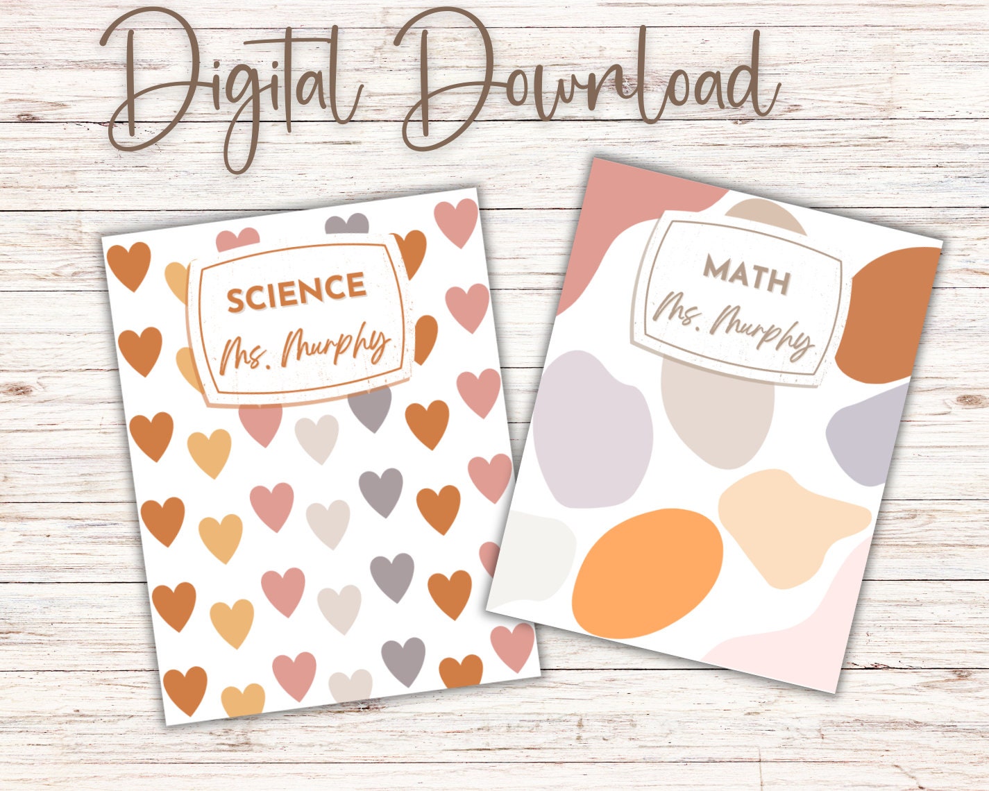 Boho Binder Covers | Teacher Binder Covers | Boho Rainbow Binder Covers ...