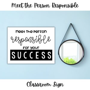 Meet the Person Responsible Mirror - Etsy
