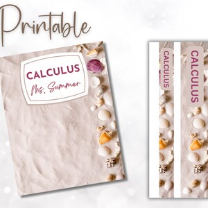 Beach Binder Covers | Teacher Binder Organization | Summer Theme Binder ...