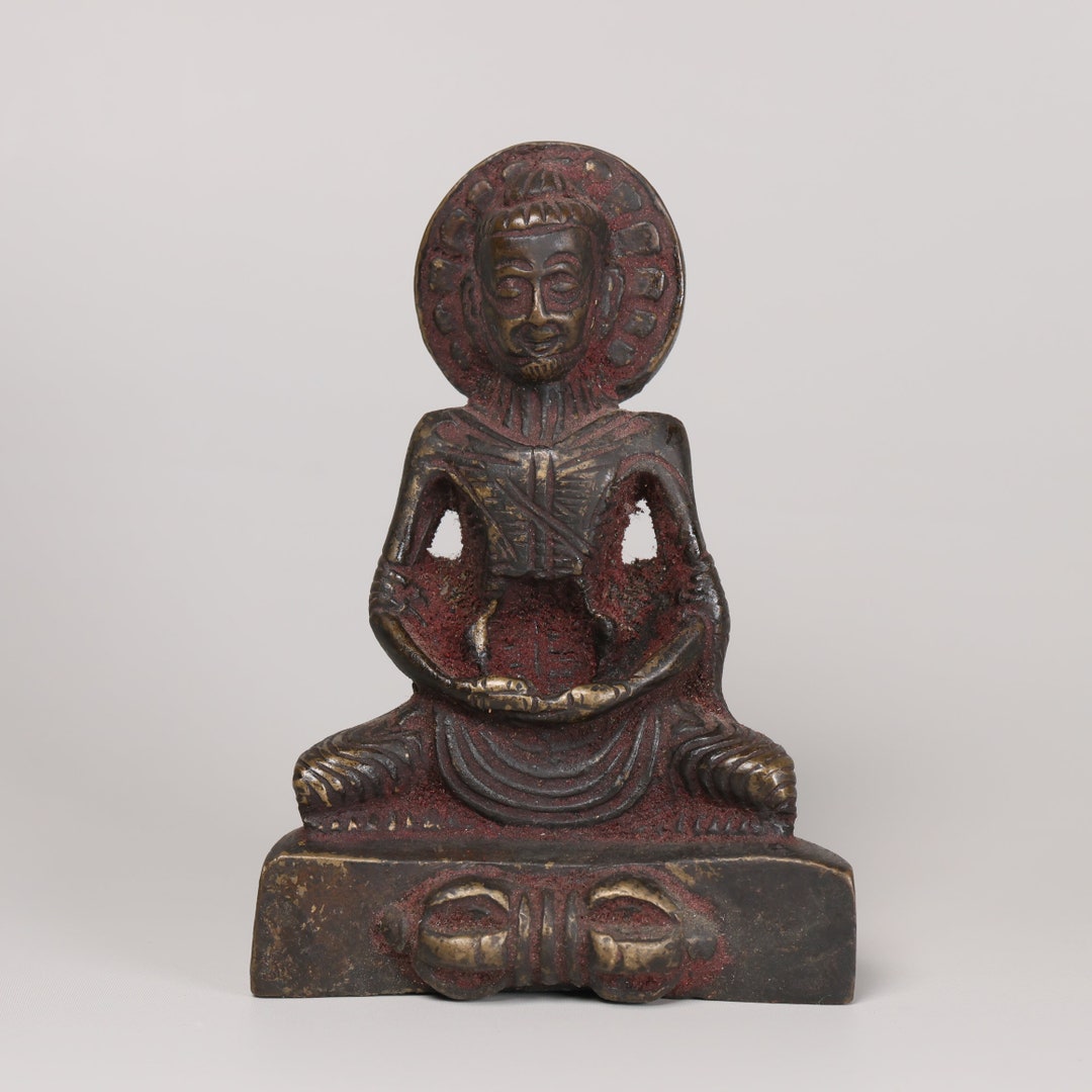 Antique Chinese Bronze Carved Buddha Statue Collection K829 - Etsy