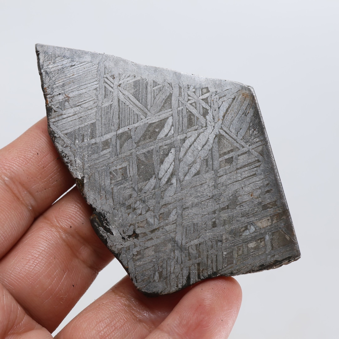 73g Meteorite Material Slice Iron Meteorite Specimen - Etsy