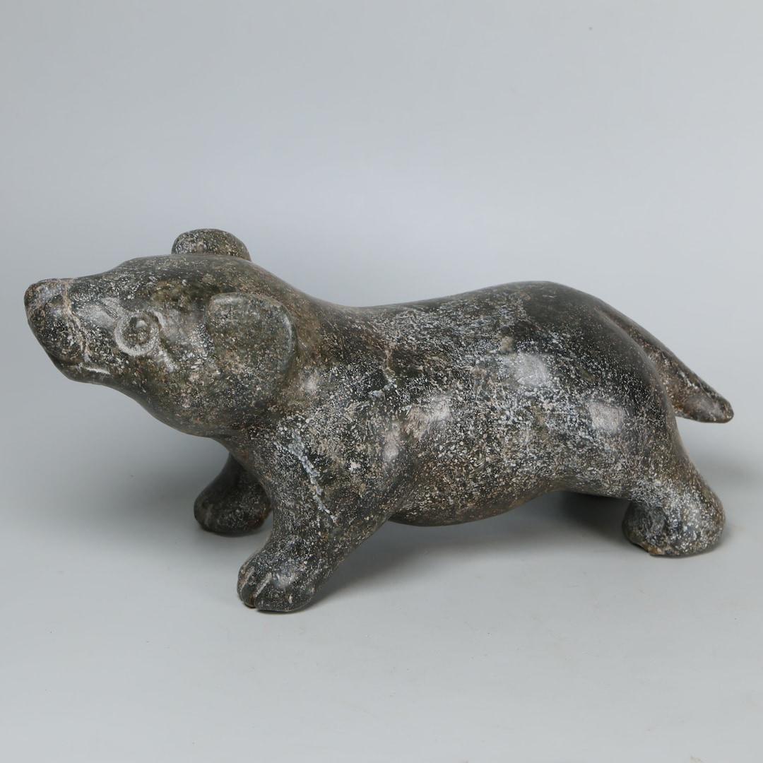 1507g Antique Chinese Jade Carved Beast Statue , Collection, Chinese ...