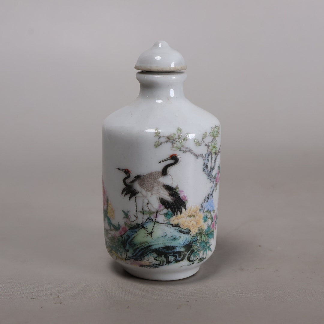 Collect Chinese Ceramic Snuff Bottles and Fish Snuff Bottles K1538 - Etsy