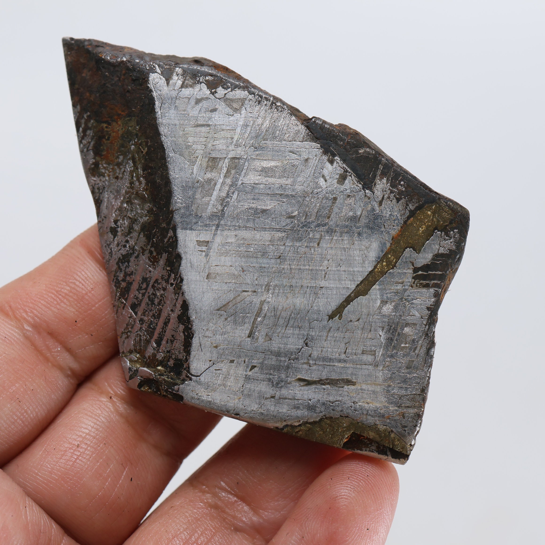 73g Meteorite Material Slice Iron Meteorite Specimen - Etsy