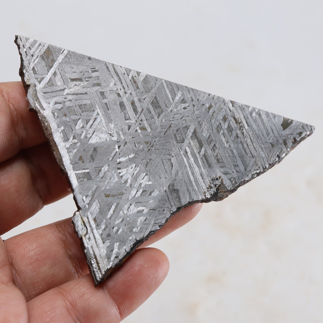 60g Meteorite Material Slice Iron Meteorite Specimen - Etsy