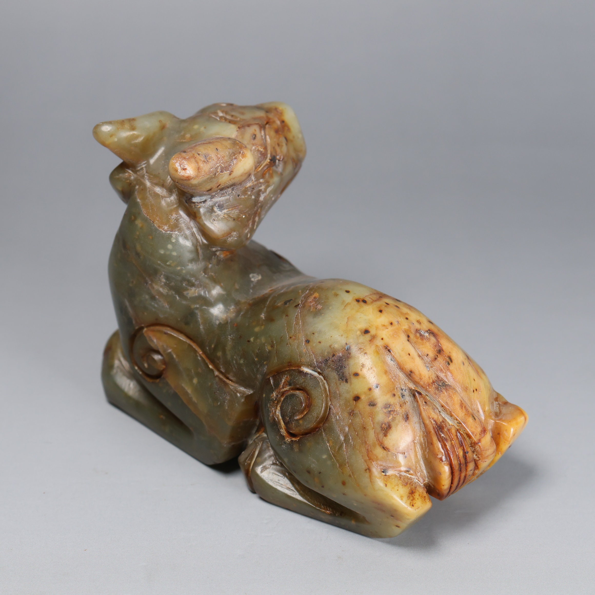 255g Chinese Jade Carved Beast Collection Chinese Antique - Etsy