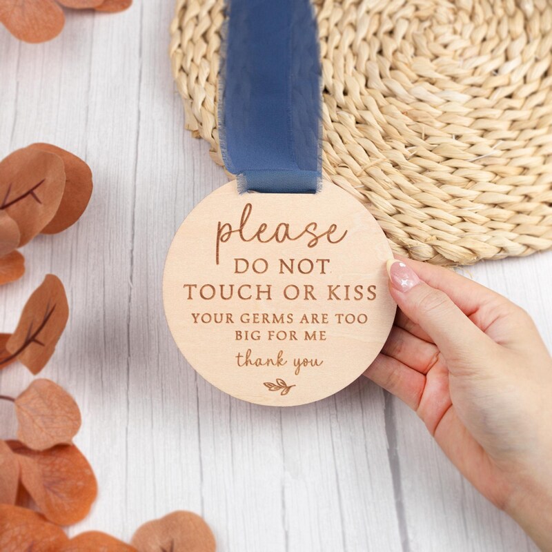 Dont Touch Baby Sign - Etsy
