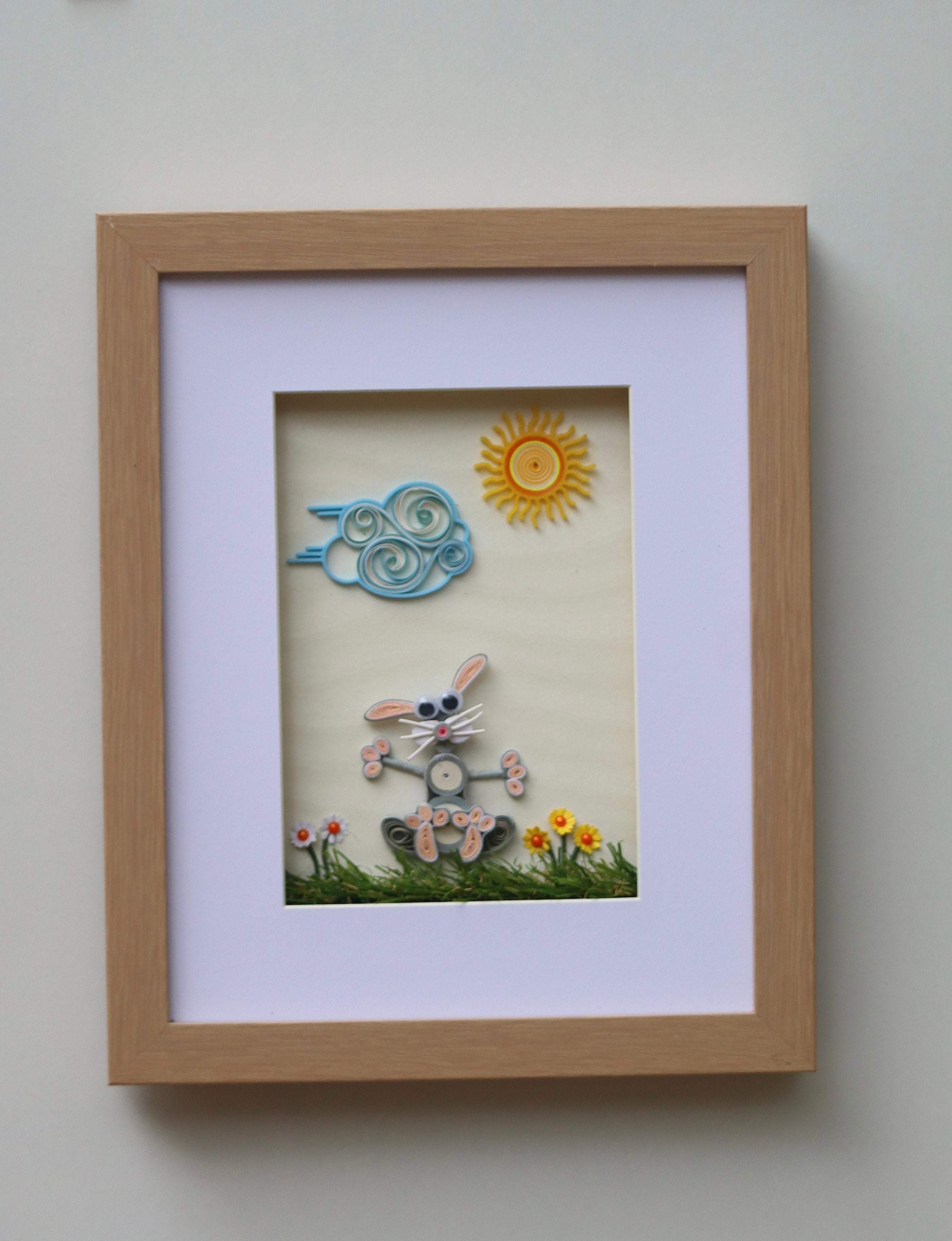 Paper Quilling Rabbit - Etsy