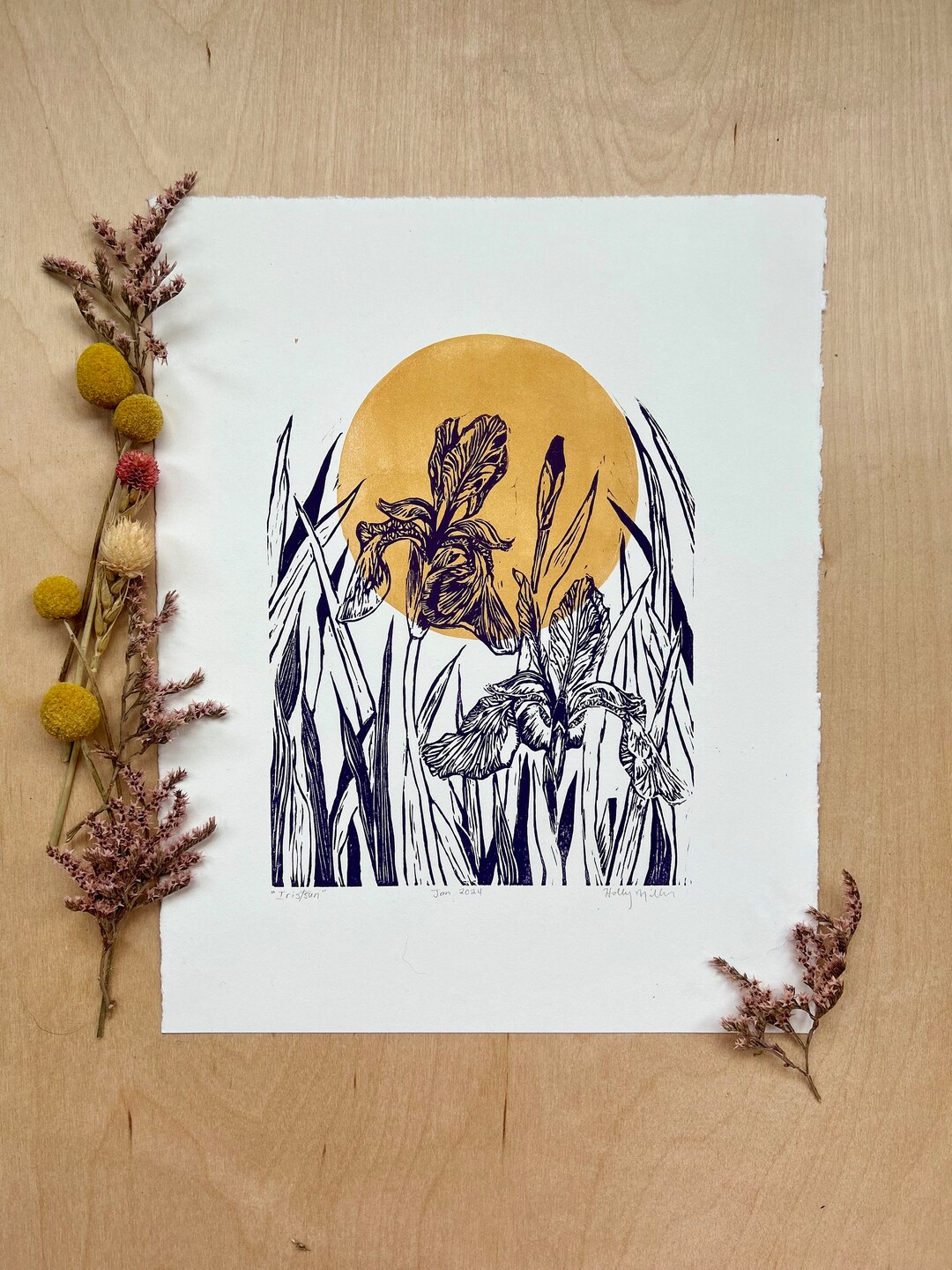 Iris & Sun - Etsy