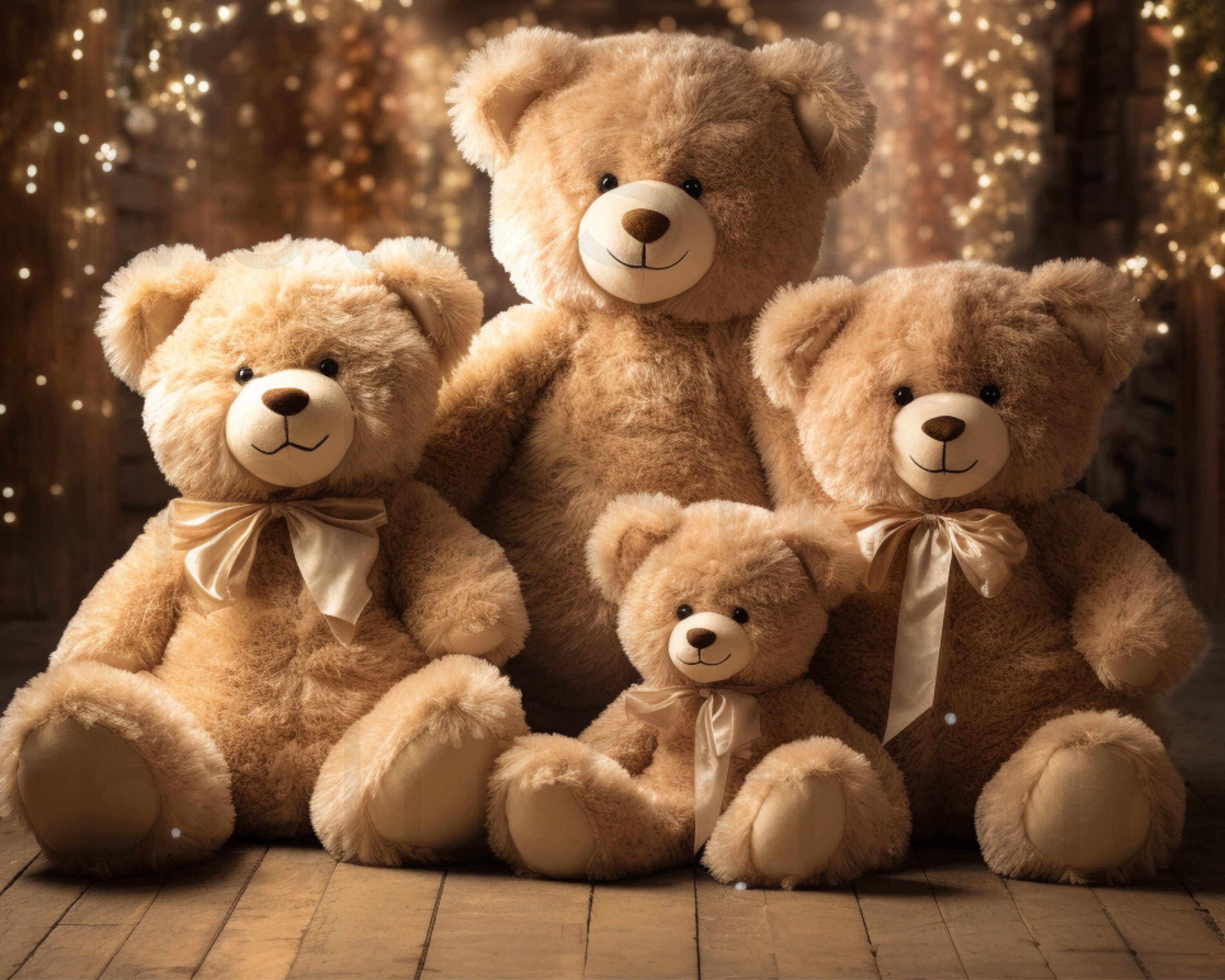 12 X Digital Backdrops, Teddy Bear Digital Backgrounds, Baby Backdrop ...