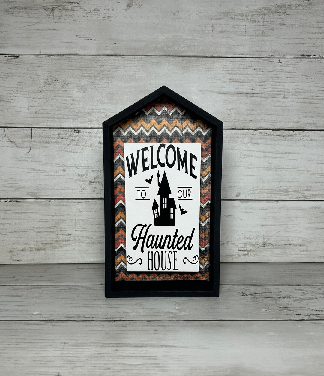 Halloween Shadow Box House/house Shadow Box/wood House/shadow Box ...