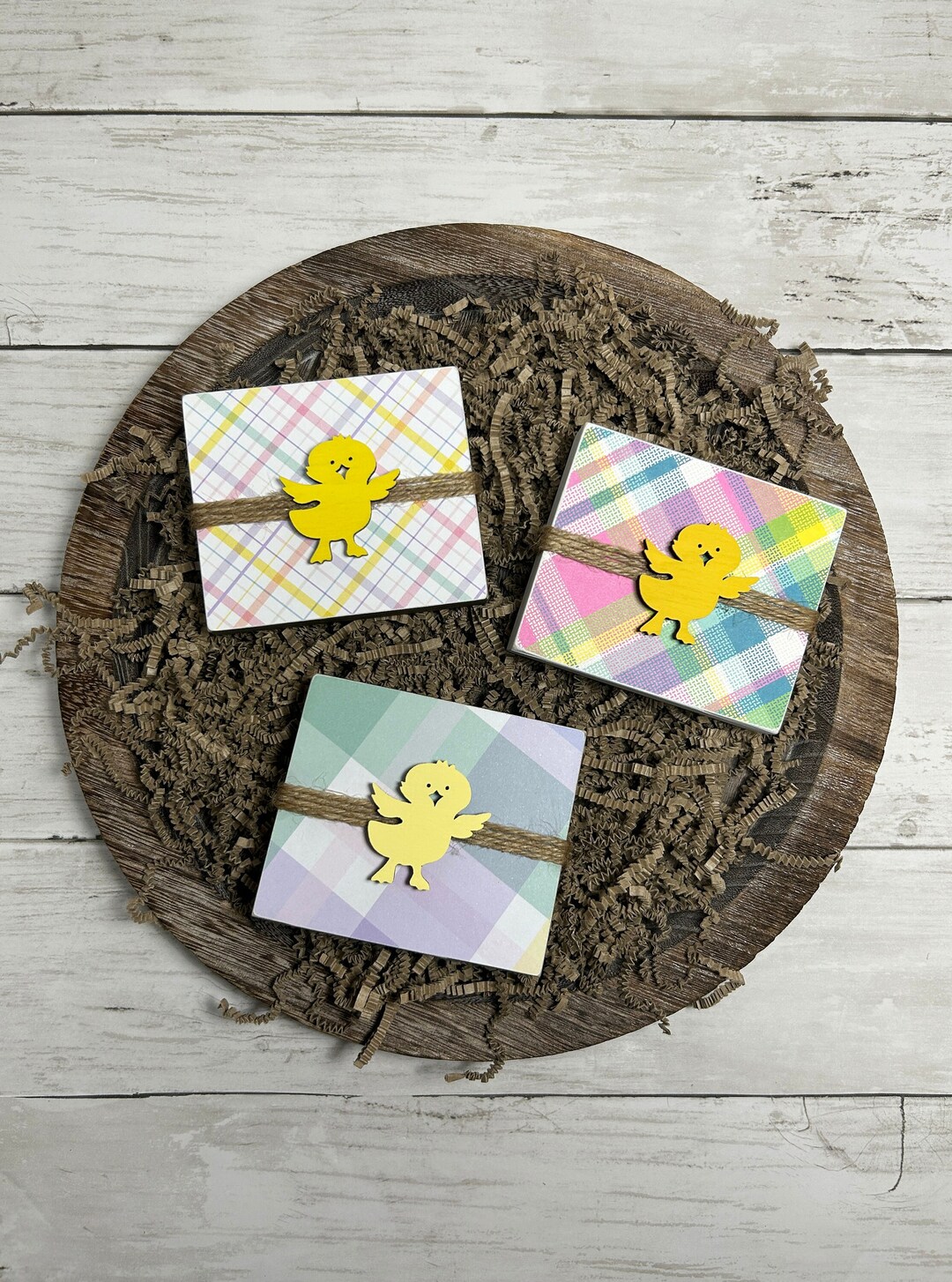 Mini Wood Block/wood Block/tier Tray Wood Block/easter/spring/baby ...