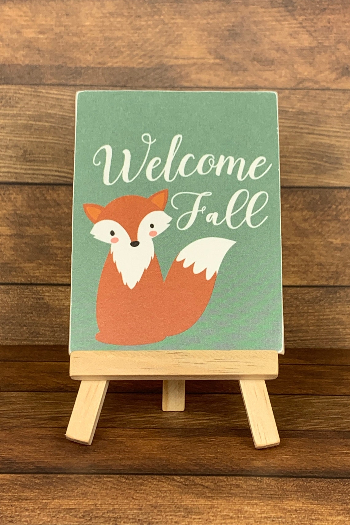 Tier Tray Sign Stand/mini Wood Easel/mini Sign Stand/mini Easel/tier ...