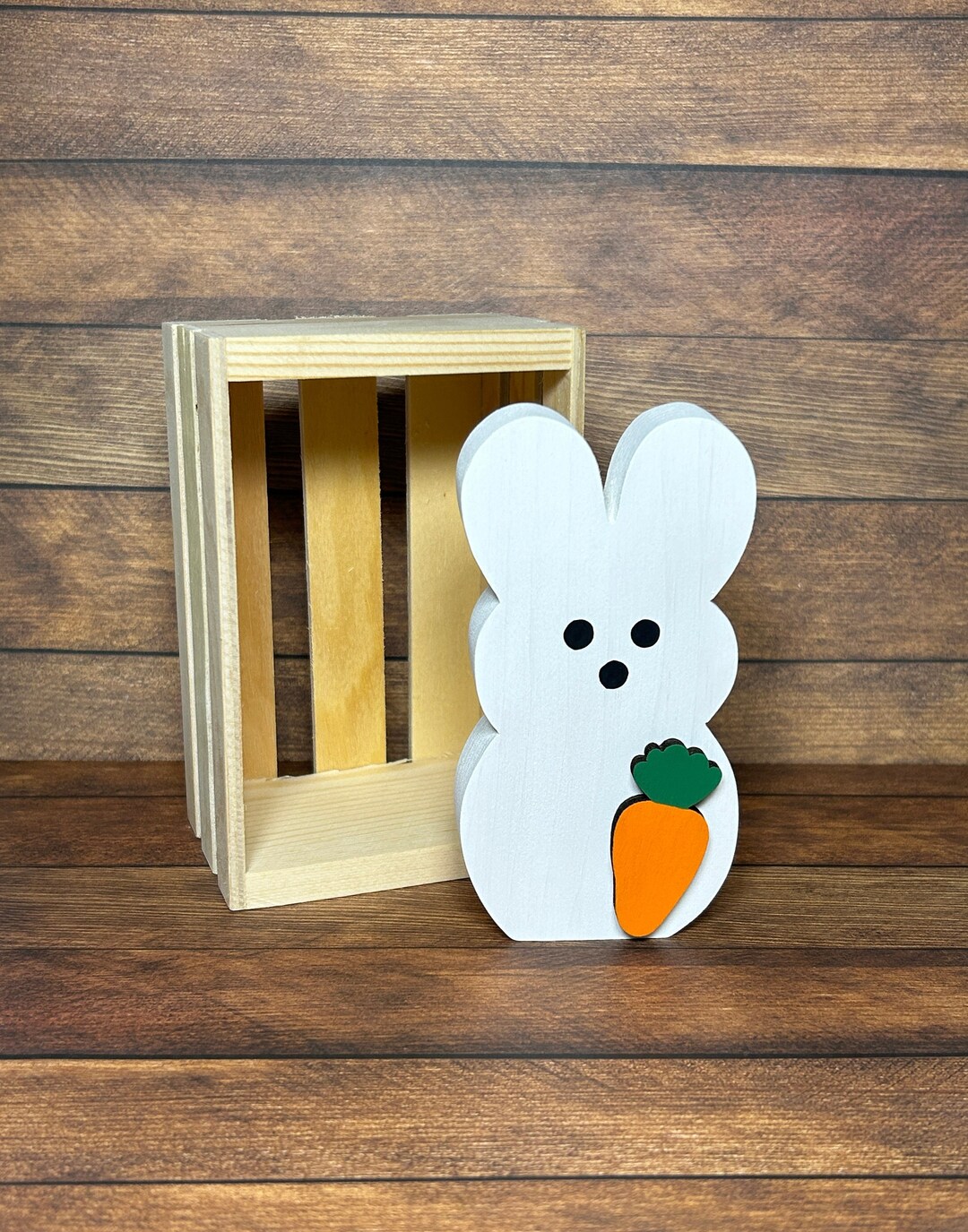 Easter Peeps/wood Peeps/easter Wood Peeps/easter Tier Tray Decor/wood ...