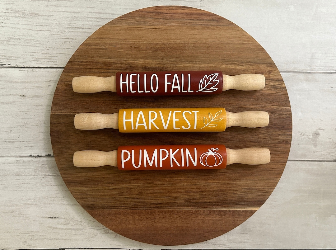 Mini Rolling Pins/fall Mini Rolling Pins/fall Tier Tray/fall Tier Tray ...