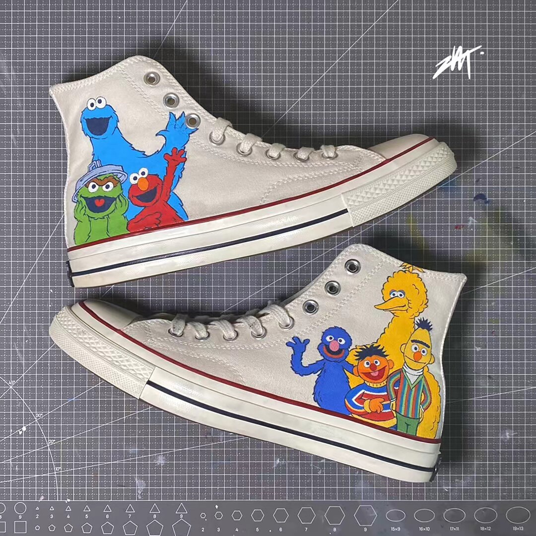 Blue and Red Drip Air Jordan 1 Hand Painted Custom Aj1s DESIGN - Etsy