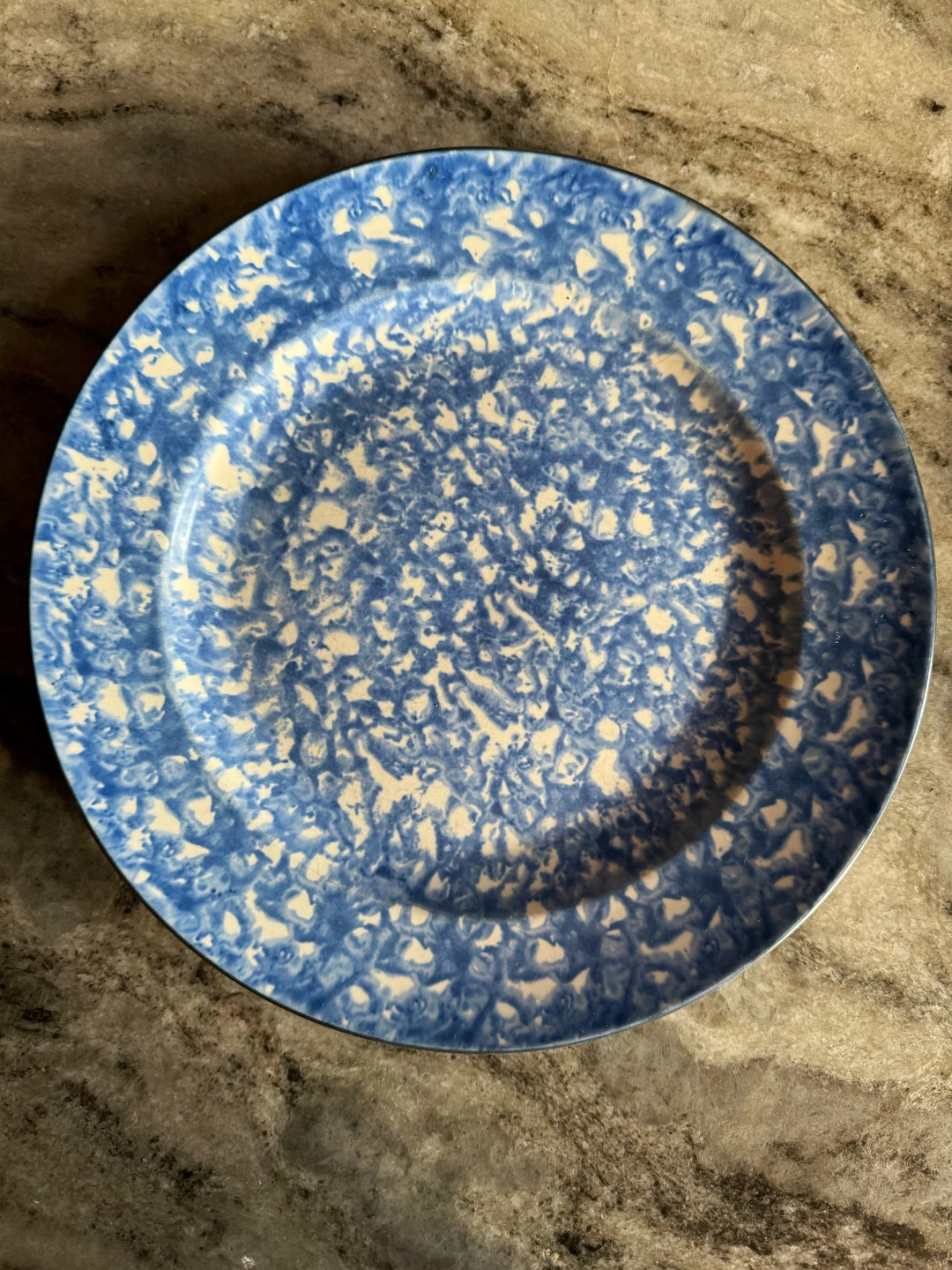 Stangl TOWN & COUNTRY Blue Dinner Plate 10.5 - Etsy