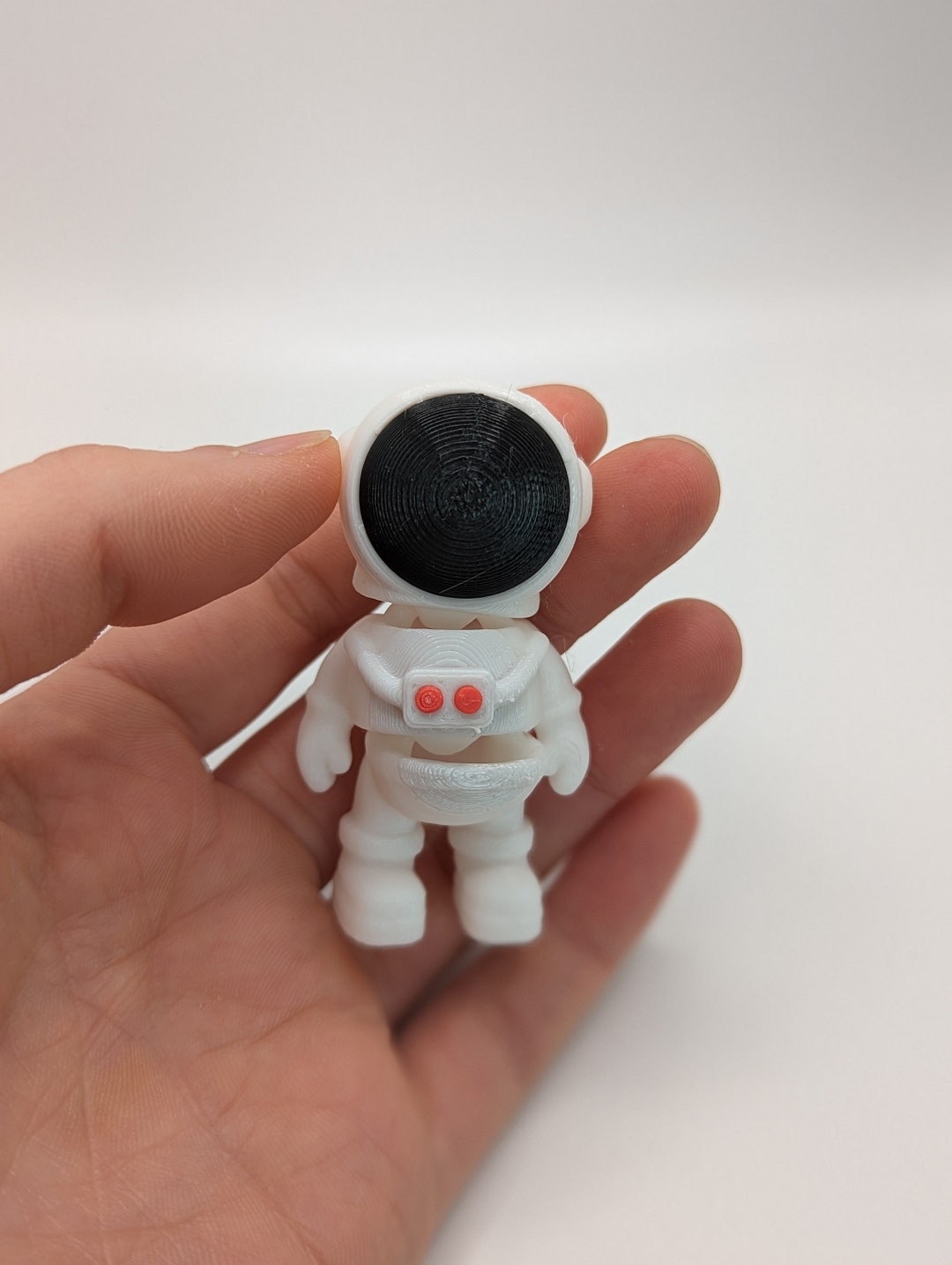 Astronaut Fidget Toy Small Articulated 3D Printed Trinket Unique ...