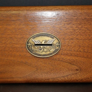 Authentic 1890 Post Office Box Door Bank 