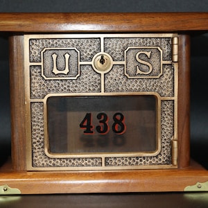 Authentic 1890 Post Office Box Door Bank "rare" - Etsy