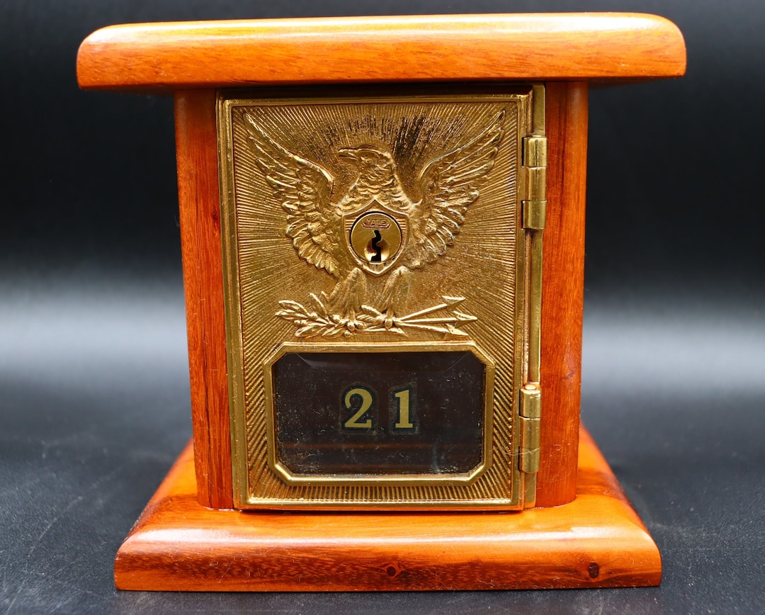 Authentic 1892 Post Office Box Door Bank - Etsy