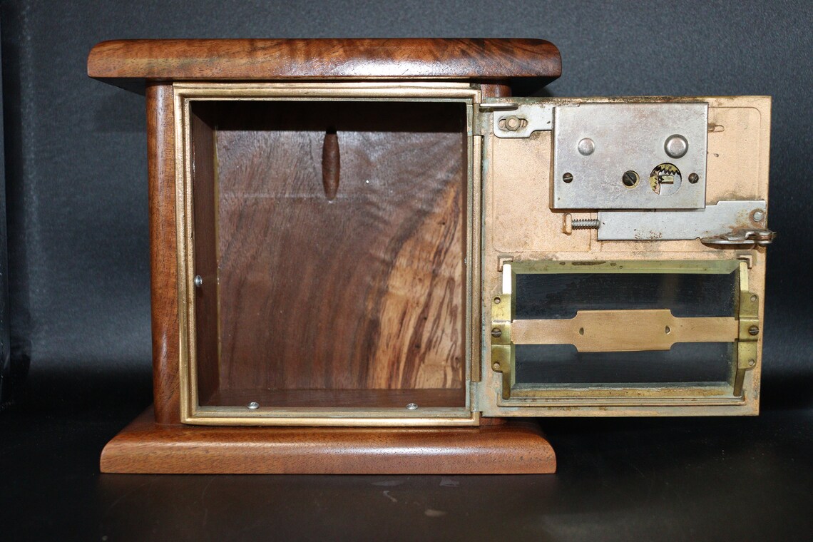 Authentic 1902 Post Office Box Door Bank RARE - Etsy