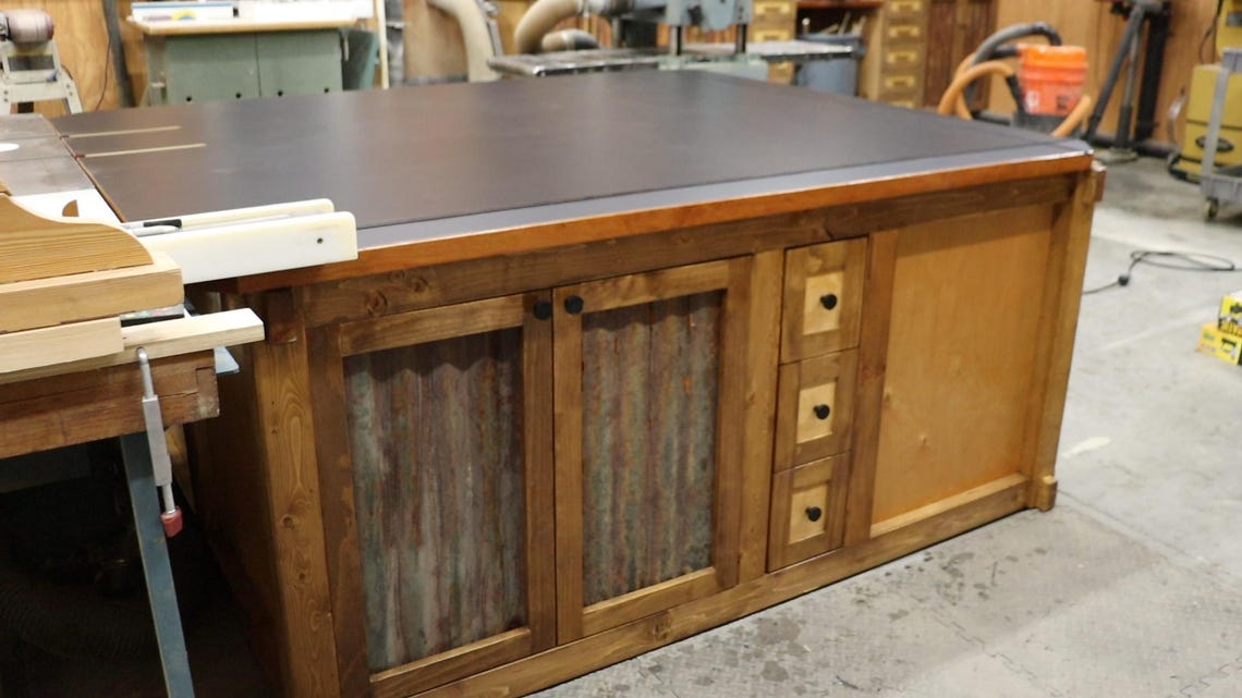 Ultimate Outfeed Table – Digital Plans | Sturdy, Versatile & Packed ...