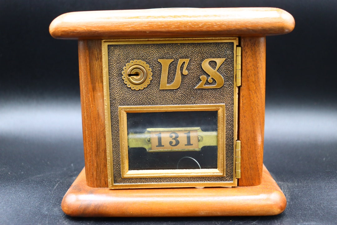 Authentic 1890 Post Office Box Door Bank - Etsy