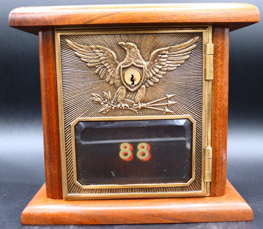 Authentic 1892 Post Office Box Door Bank - Etsy