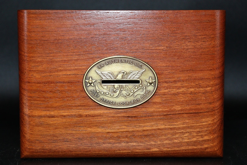 Authentic 1892 Post Office Box Door Bank - Etsy