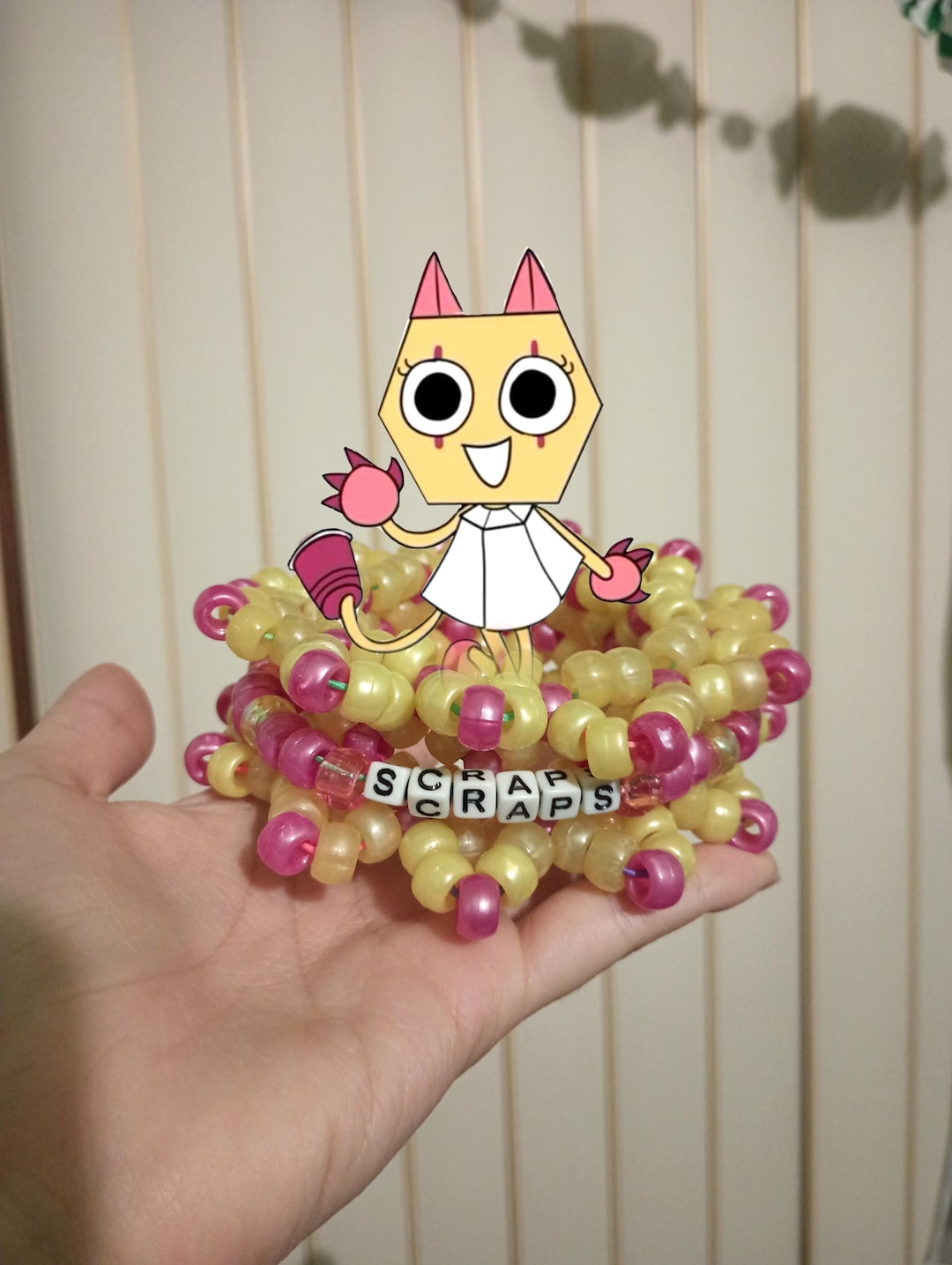 Scraps - Rotating Kandi Cuff Dandy's World - Etsy