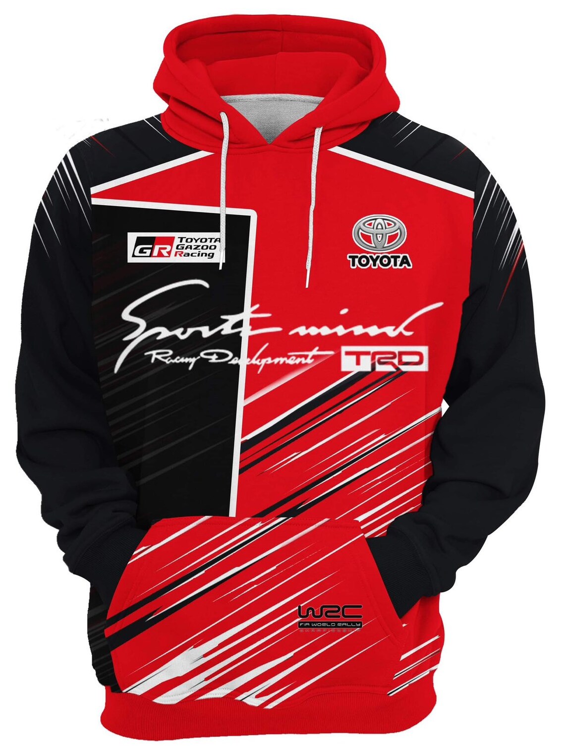 New Sweatshirts Toyota WRC Gazoo Racing Motorsport Hoodie ~#0307SW ...