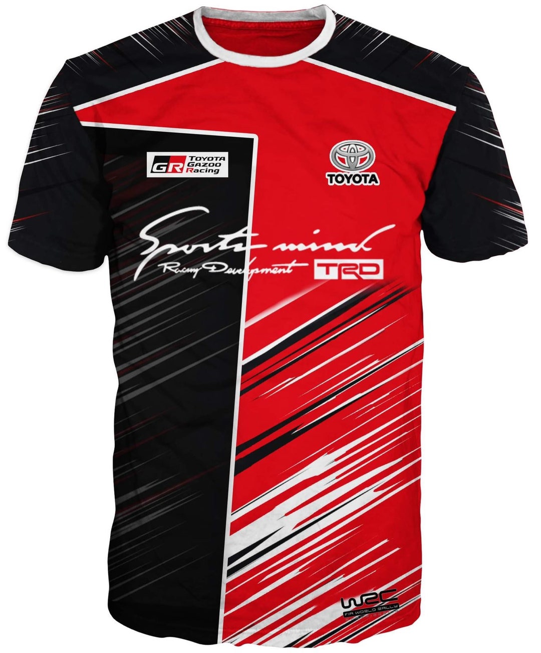 Men's T-shirt Toyota WRC Gazoo Racing Motorsport ~#0307/size: S-XXXL - Etsy