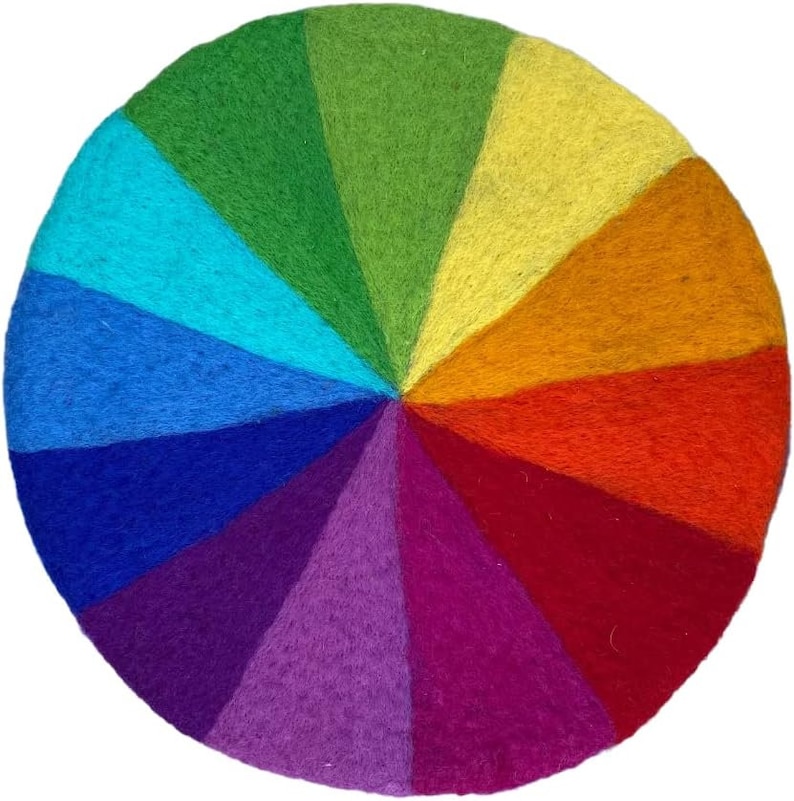 Felt Colour Wheel at Heather Phillips blog