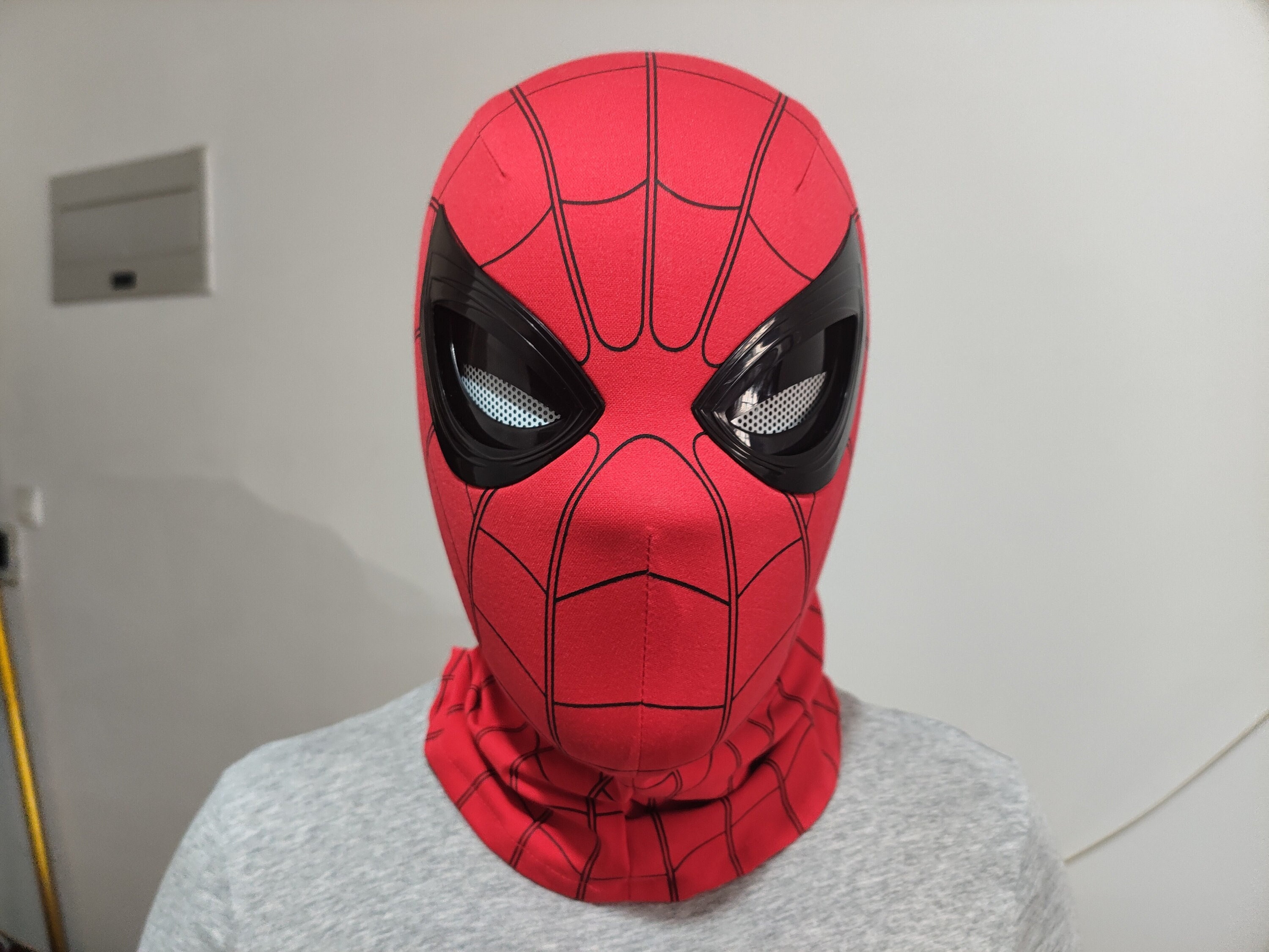 Spiderman Spiderman Mask Moveable Eyes Version Gift For Etsy