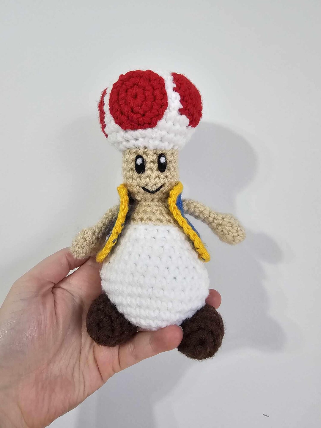 Amigurimi Toad Mario Crochet Pattern PDF ONLY English and French - Etsy