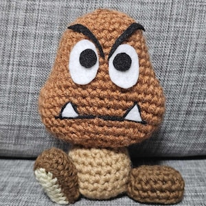 Amigurimi Crochet Pattern Goomba English PDF - Etsy