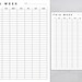 Weekly Schedule Template, Printable Block Planner, Portrait or ...