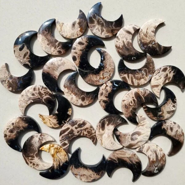 Crescent Moon Slices - Etsy