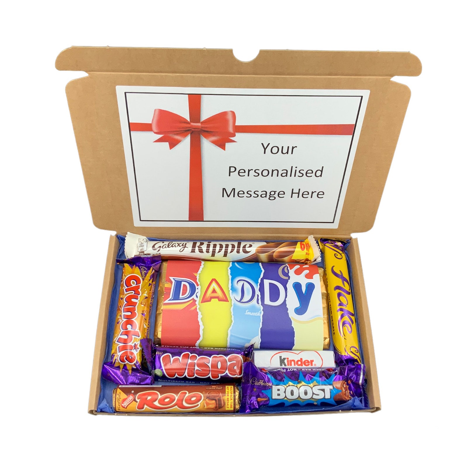 DADDY Chocolate Hamper Sweet Box Gift for Brother - Etsy UK