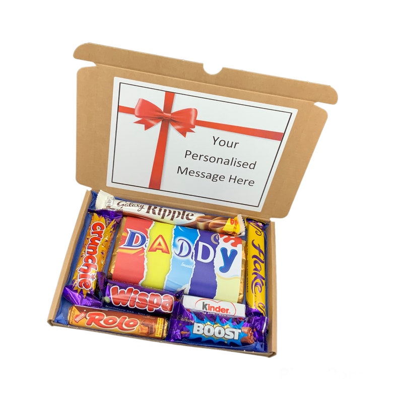 DADDY Chocolate Hamper Sweet Box Gift for Brother - Etsy UK