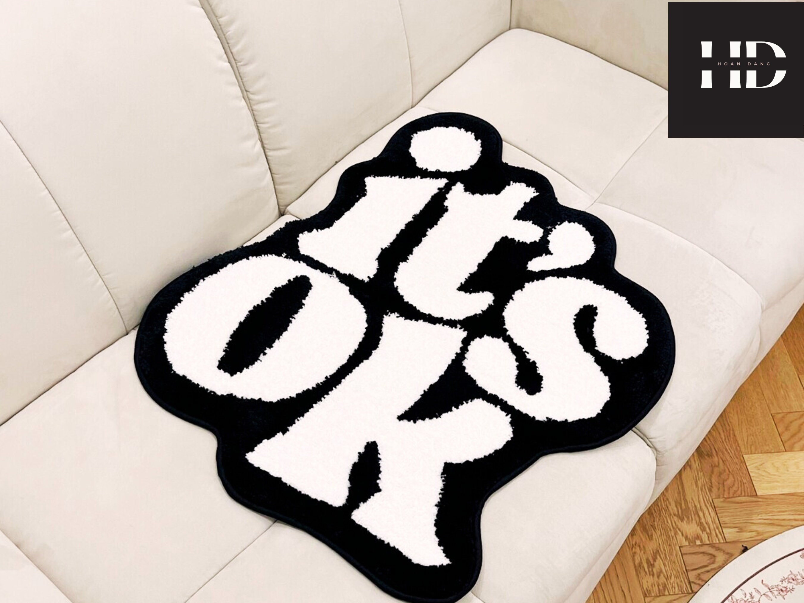 Tufting It's OK Rug Handmade Health Care Fluffy Plush - Etsy