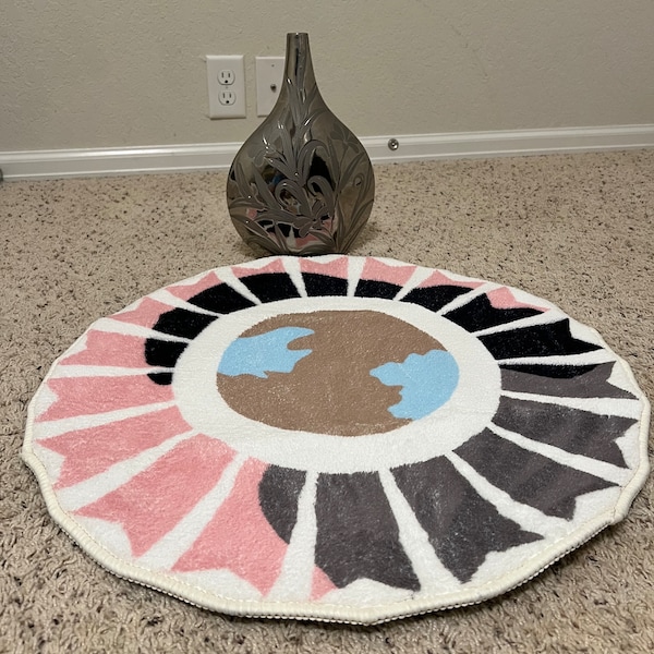 Divine Feminine Mirror Rug - Etsy