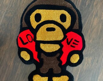 Monkey Rug - Etsy