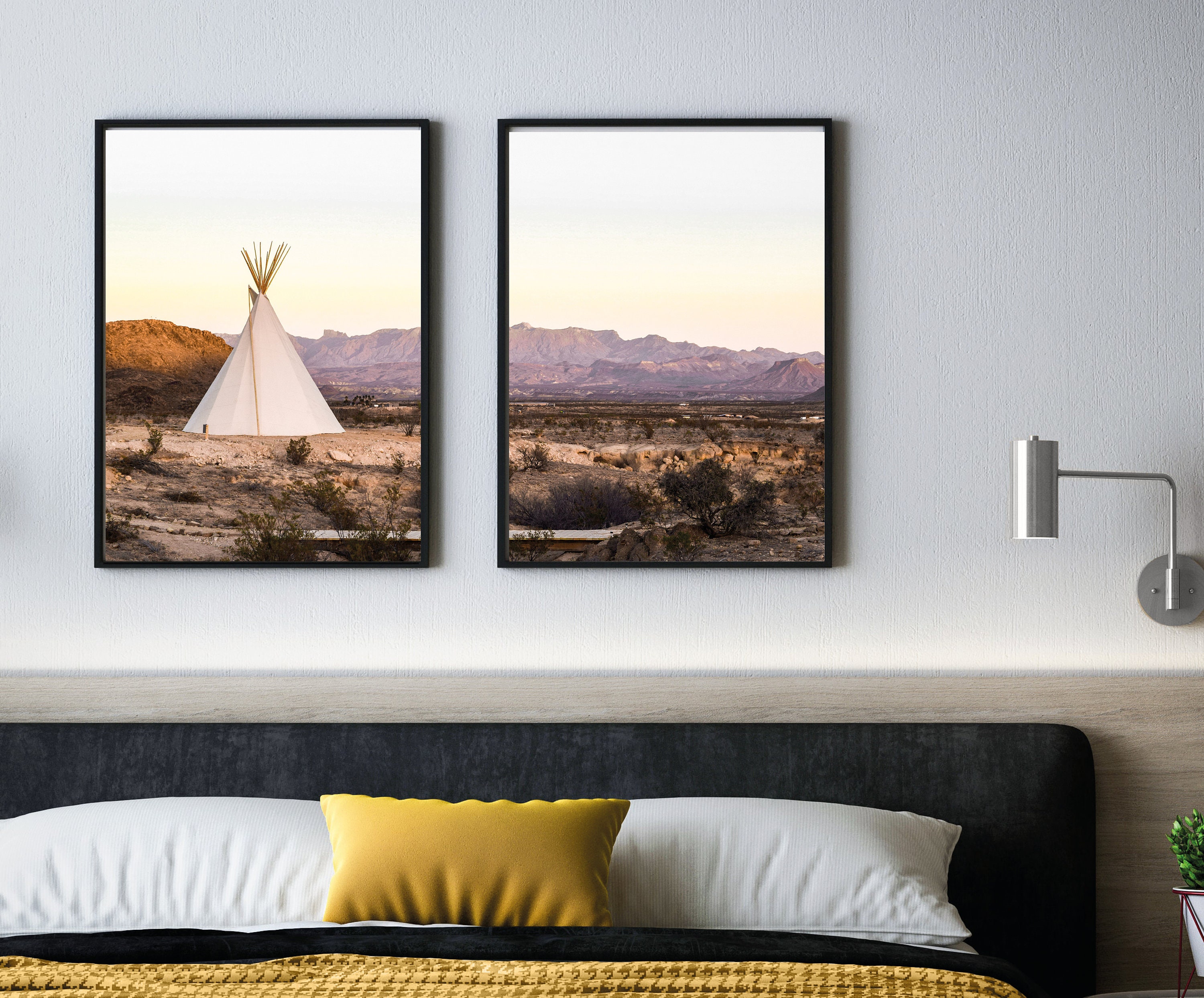 Set of 500 Desert Prints, Southwest Poster Set, Desert Wall Art ...