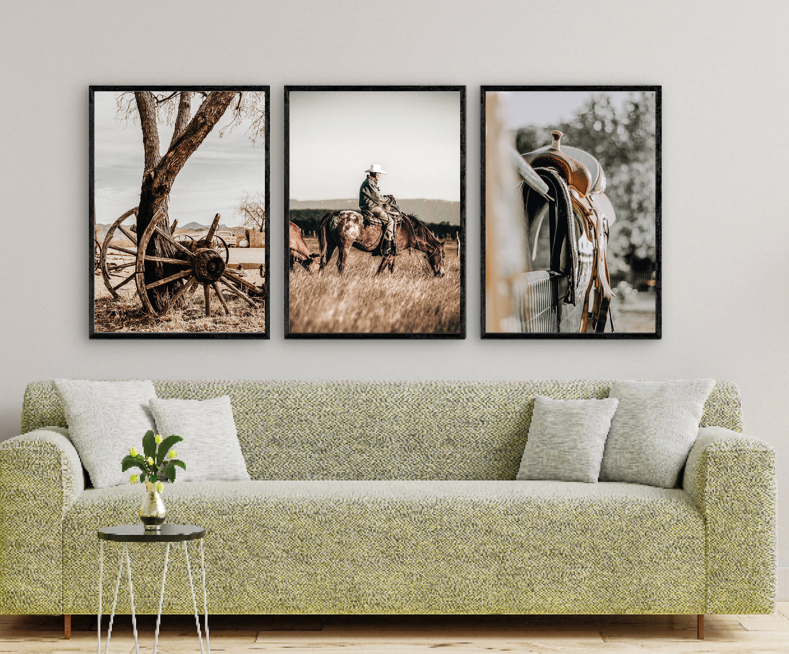 300x WESTERN Printable Set, Rustic Wall Art, Farm Prints, Farmhouse ...