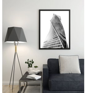 300x Black & White Architectural Print Set, Architecture Wall Art ...