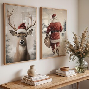 Set of 1000 Christmas Prints, Christmas Printable, Winter Wall Art ...
