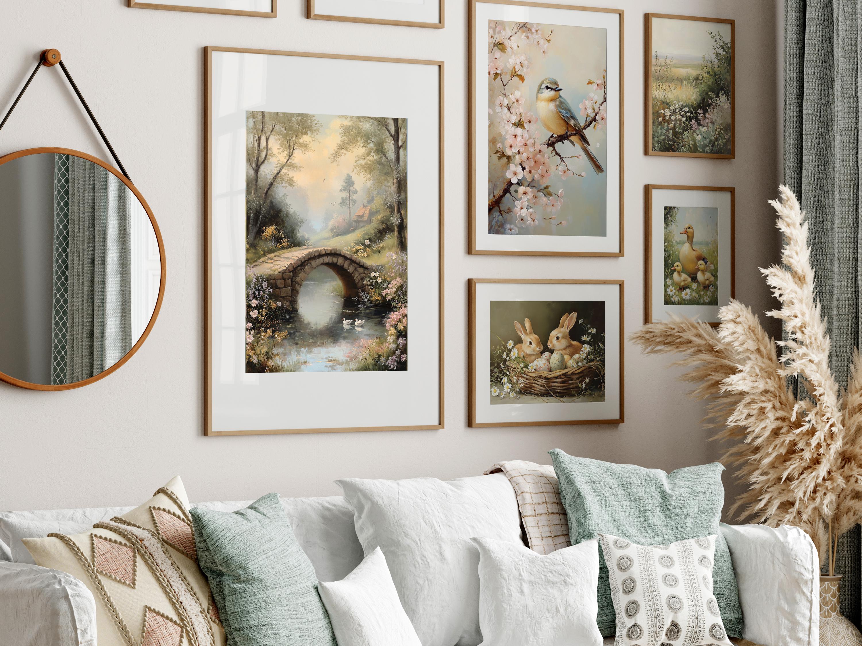 Set of 1000+ SPRING & EASTER Prints, Spring Wall Art, Spring Printable ...